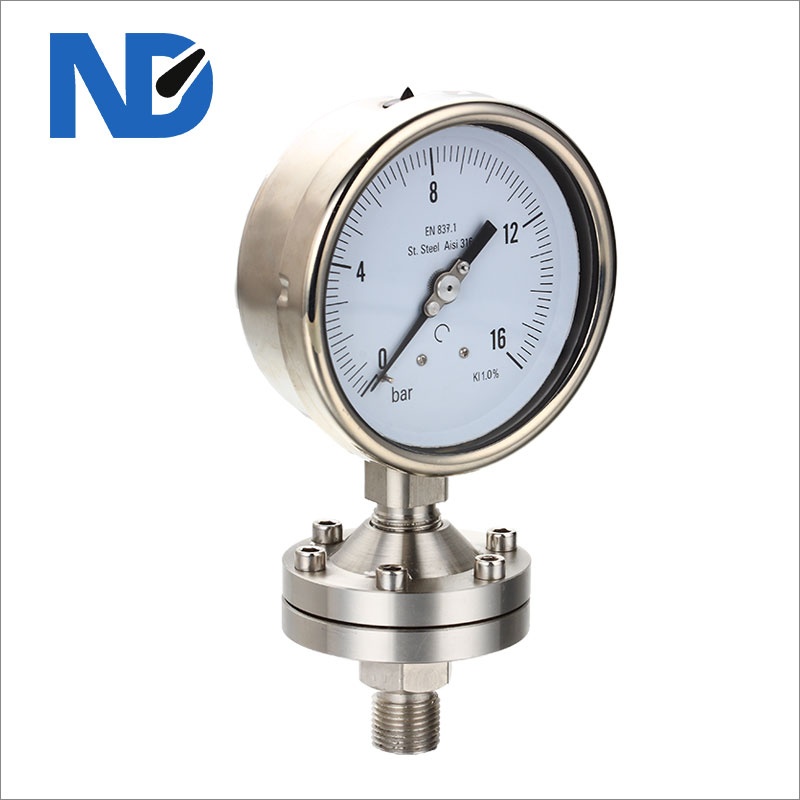Diaphragm pressure gauge