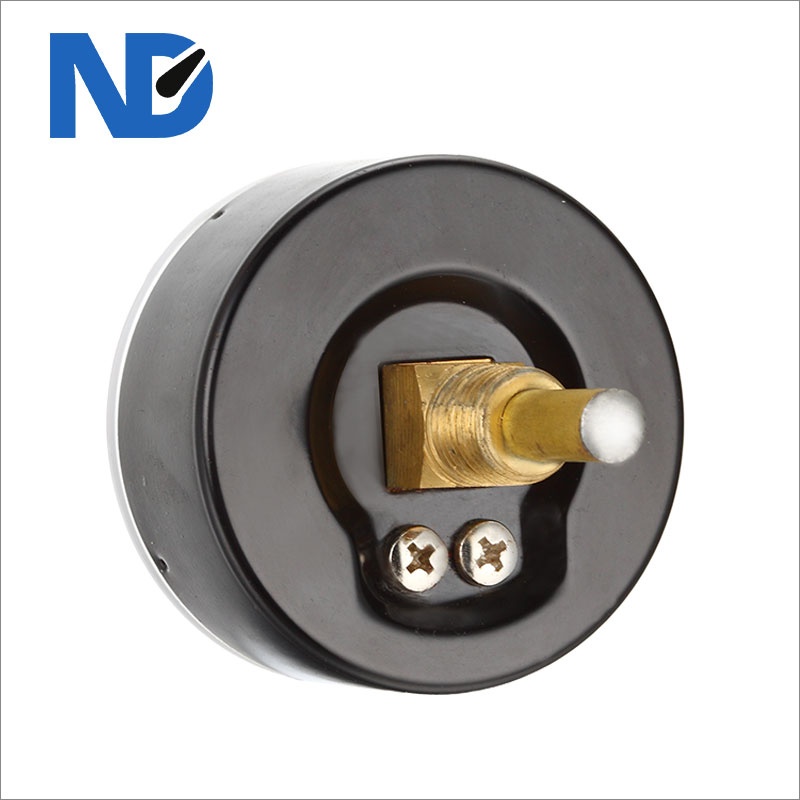 Combined thermo-pressure gauge